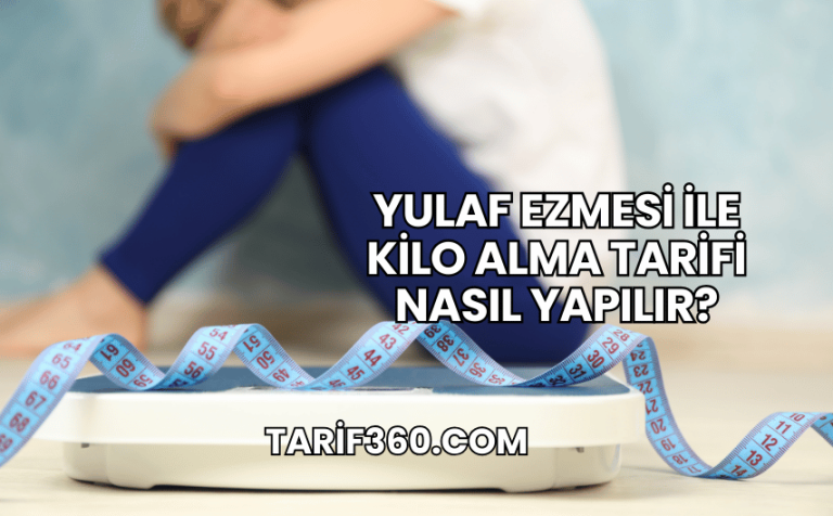 Yulaf Ezmesi ile Kilo Alma Tarifi Nasıl Yapılır? - Tarif360